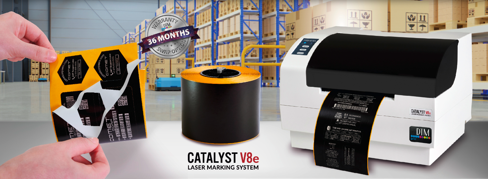 Catalyst V8 Laser Marking System - Print Process